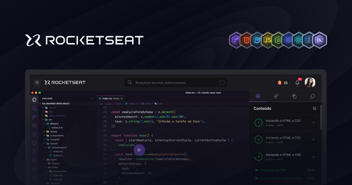 Rocketseat | Aprendizado contínuo em programação